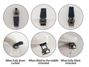 Selecting the Perfect Zipper Slider: Non-Lock, Auto-Lock, and Semi ...